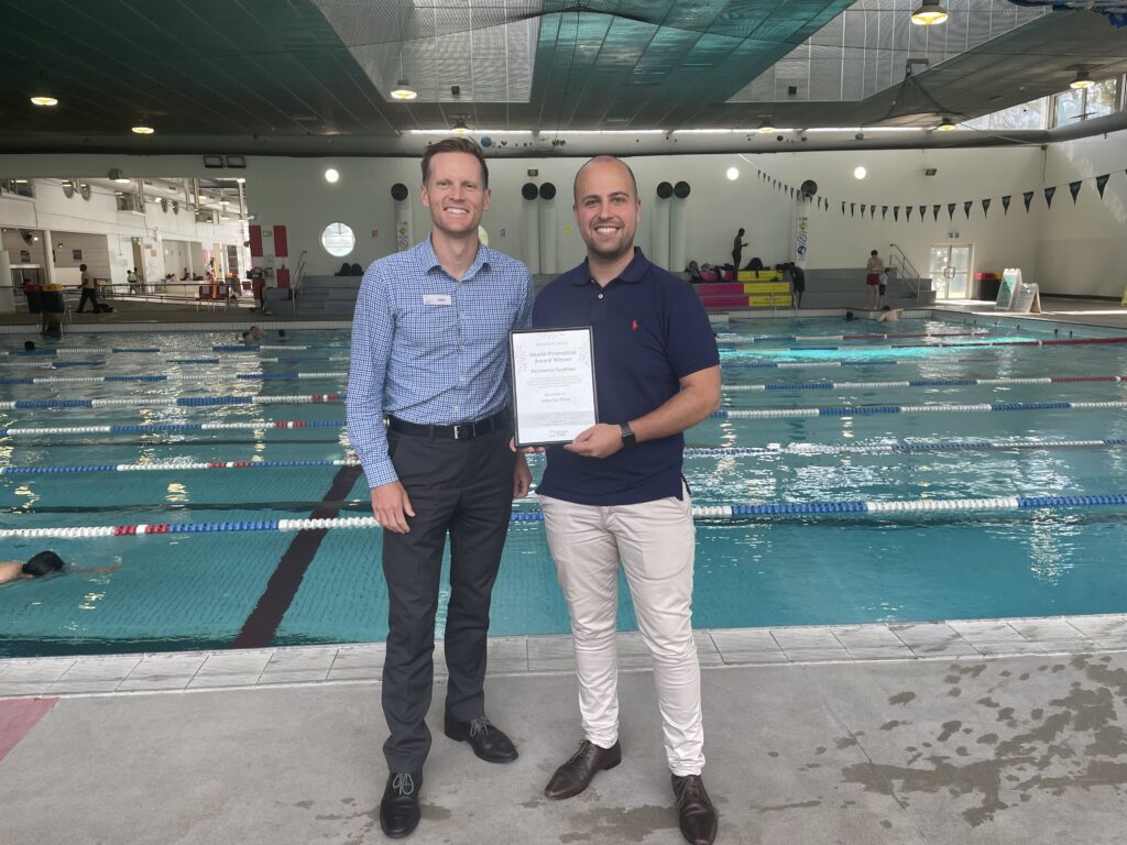 SEL Awarded as Health Promotion Champions - South East Leisure